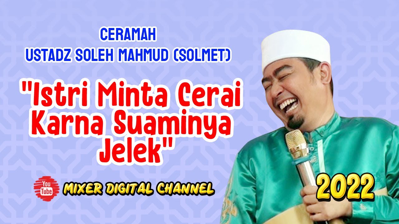 APA YANG TERJADI Ketika USTADZ SOLMED Menghadirkan CERAMAH LUCU? - YouTube