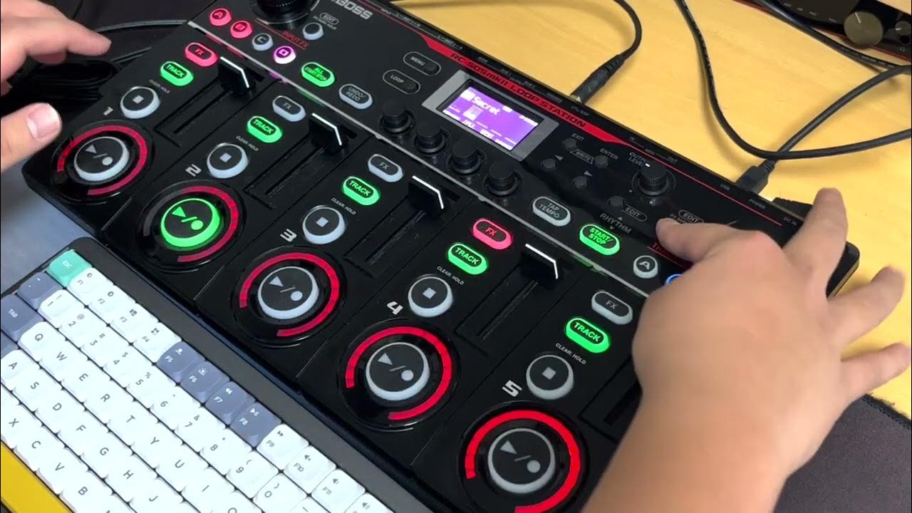 Matej - Secret Technique (Loopstation Cover) ㅣ RC-505 mk2 - YouTube