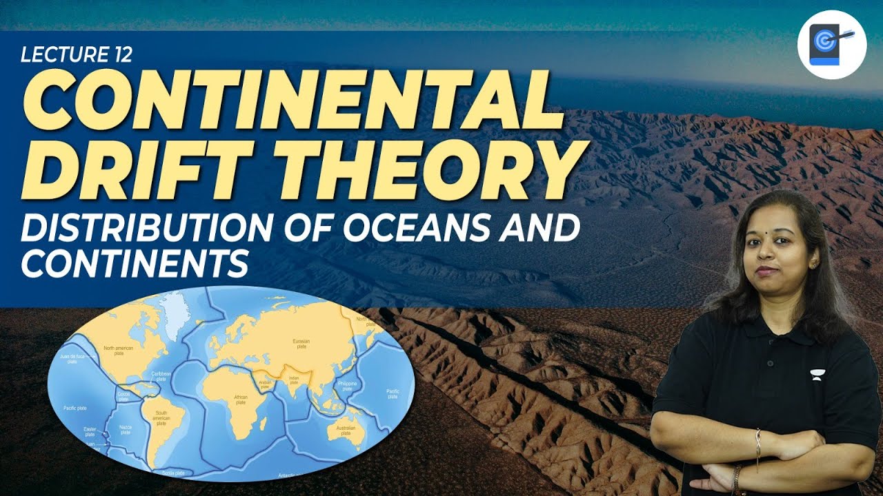 Continental Drift Theory | Distribution of Oceans and Continents ...
