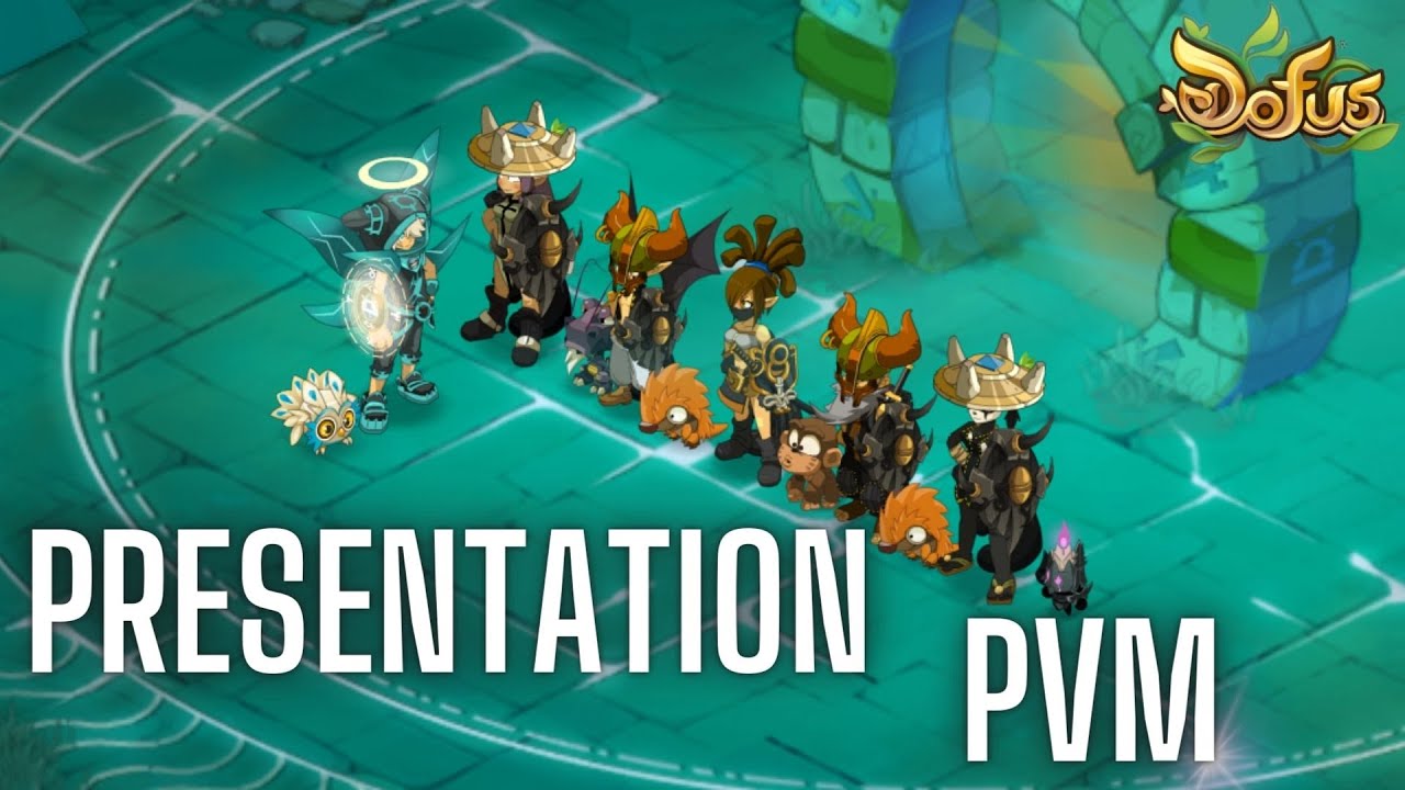 DOFUS- Présentation de la TEAM / STUFFS / PVM - YouTube