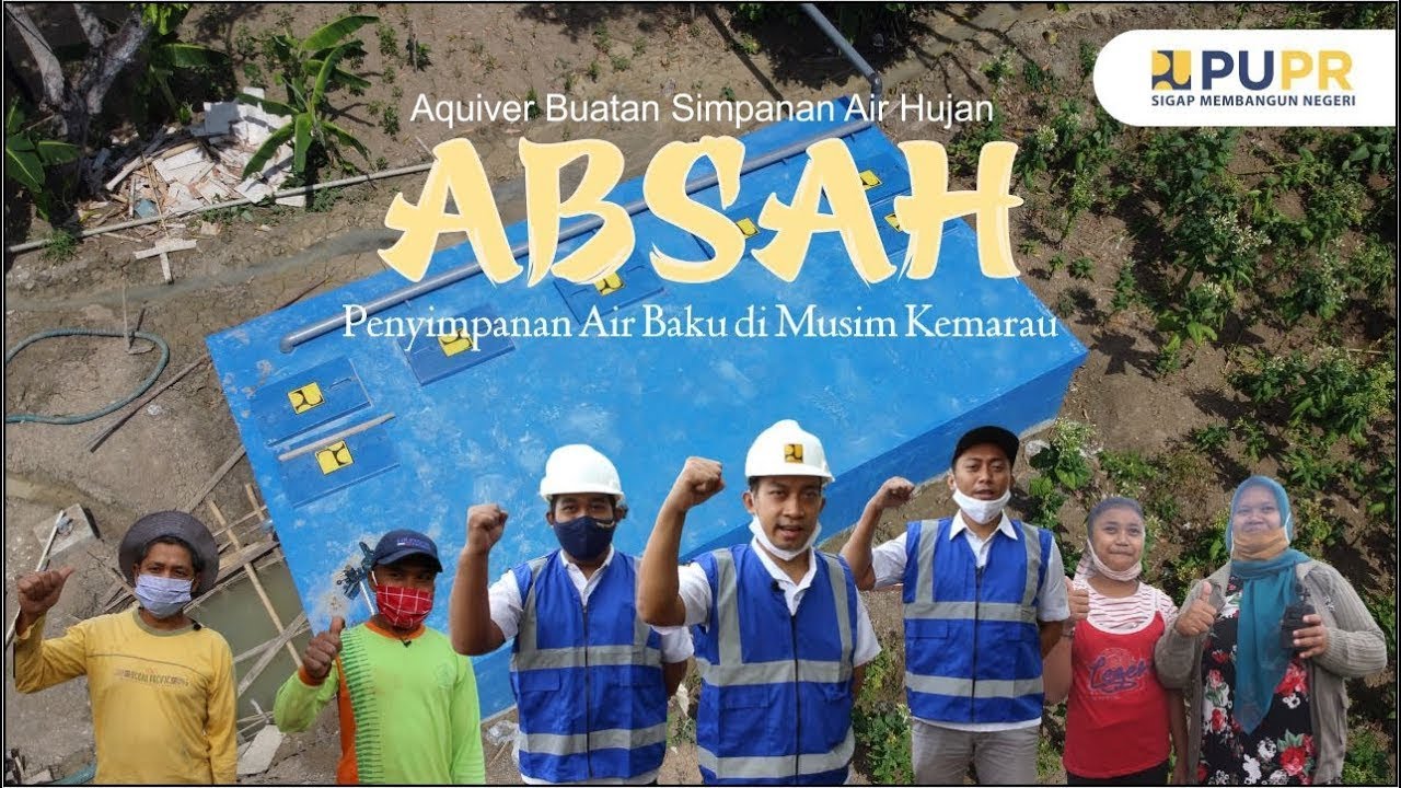 ABSAH, Penyimpanan Air Baku di Musim Kemarau - YouTube
