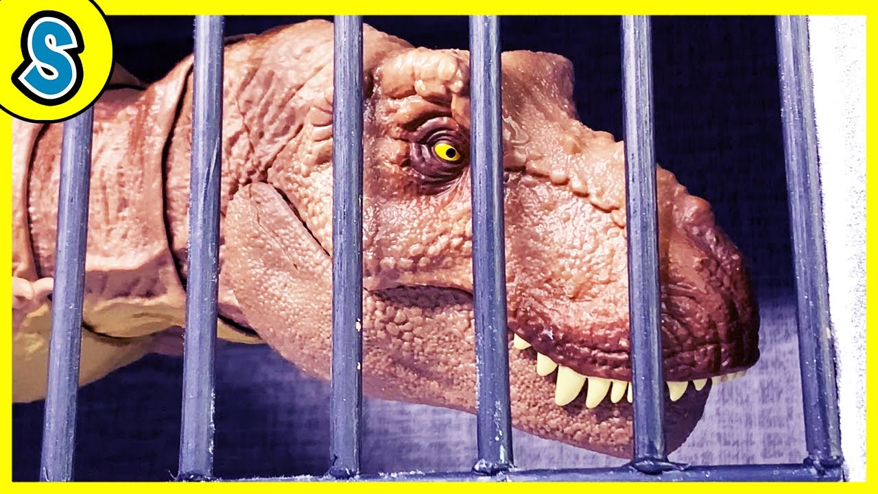 Poor Trex stuck in Prison - YouTube