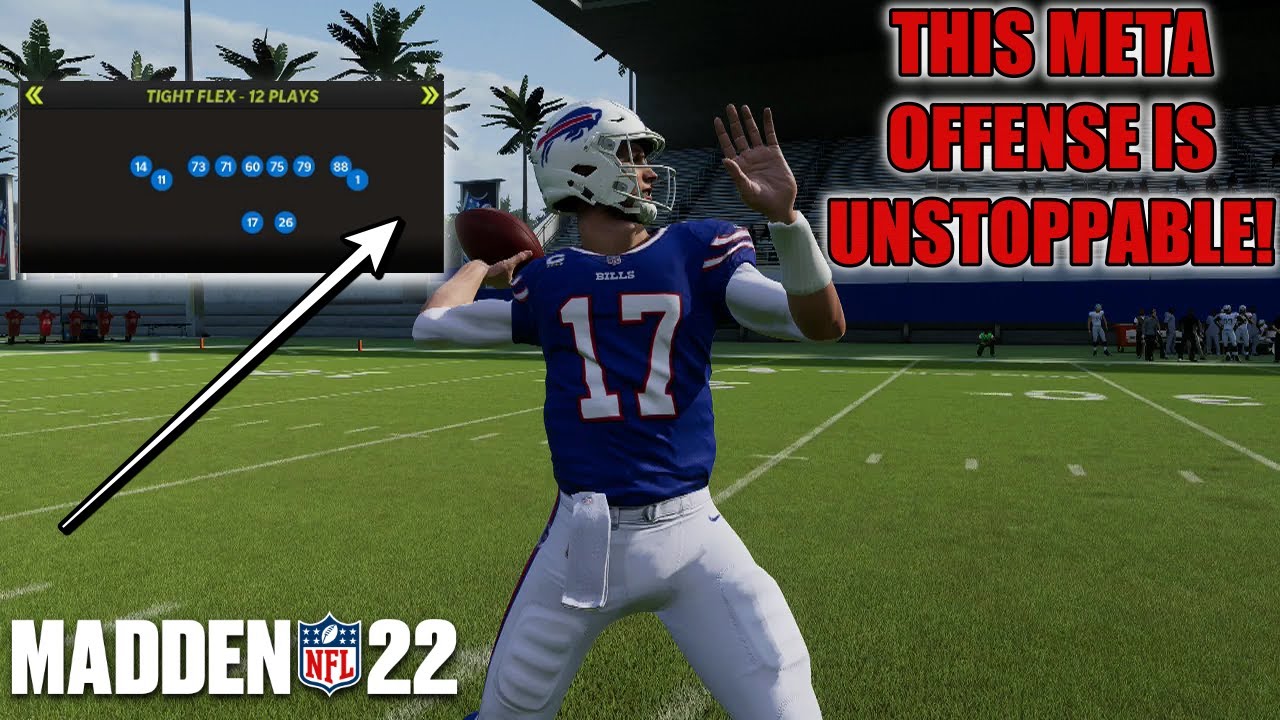 THIS NEW META OFFENSE IS UNSTOPPABLE! The Best Offense in Madden NFL 22 ...