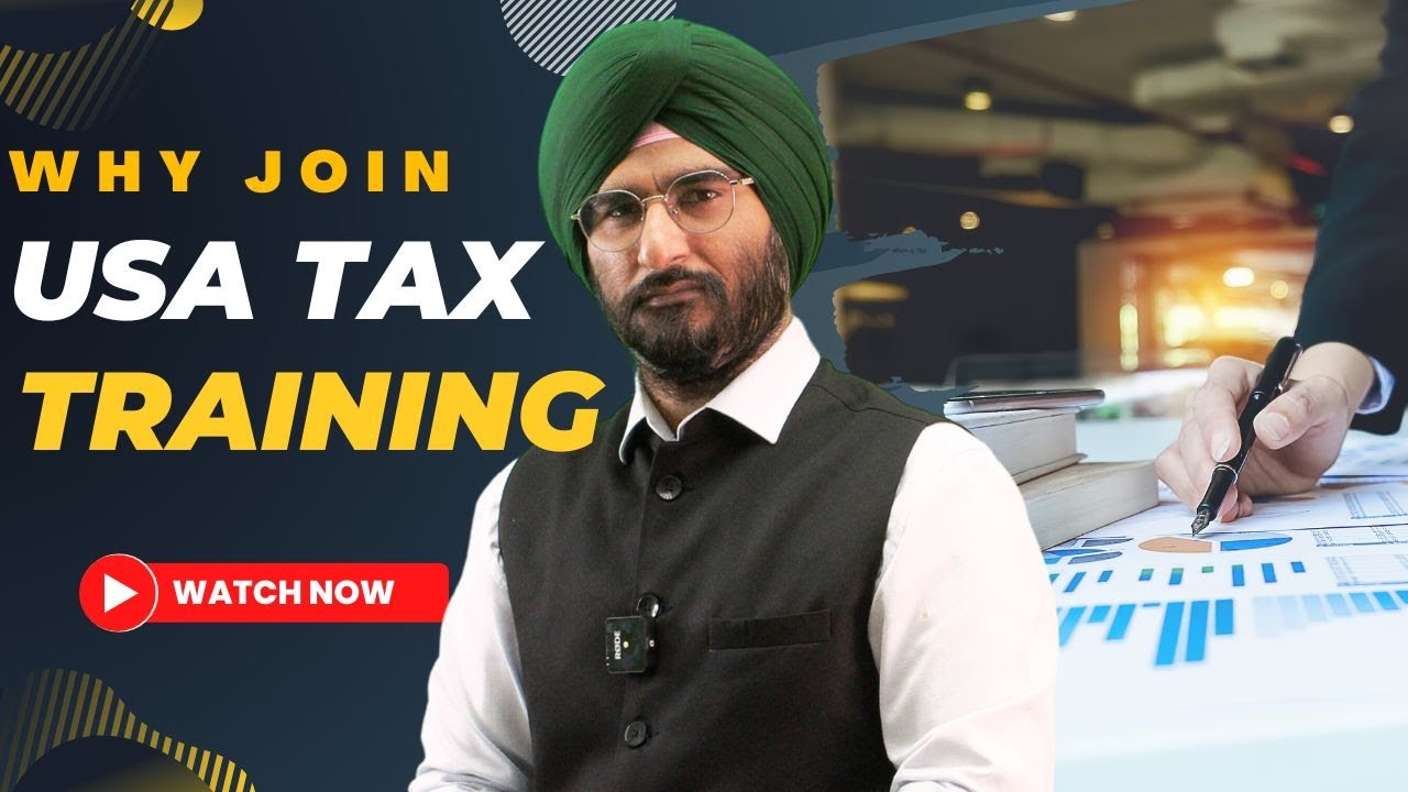 USA Tax Training Course Live I US TAX FORM 1040 1120 Training Course # ...
