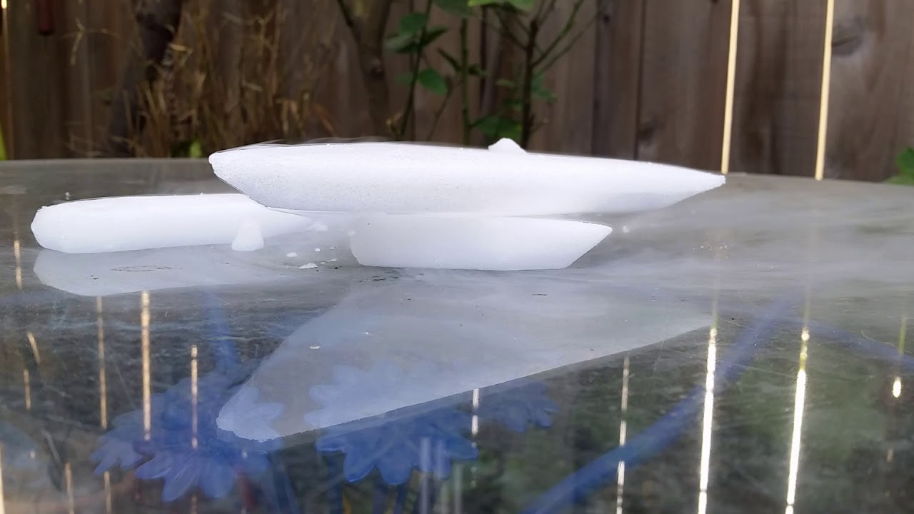 Omaha Steakes Dry Ice Heating Up - YouTube