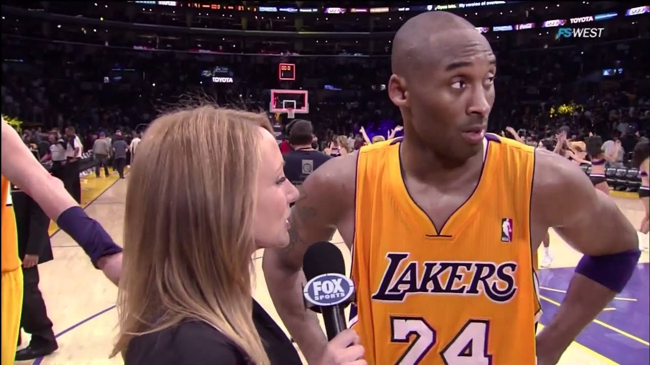 Kobe Bryant with the "Rim Rattler" April 3, 2012 - YouTube