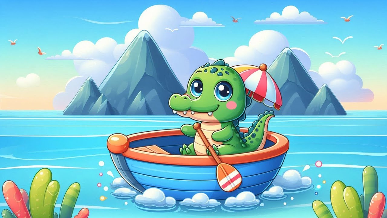 Row, Row, Row Your Boats | Super Simple Songs | Songs Kids Family Happy ...