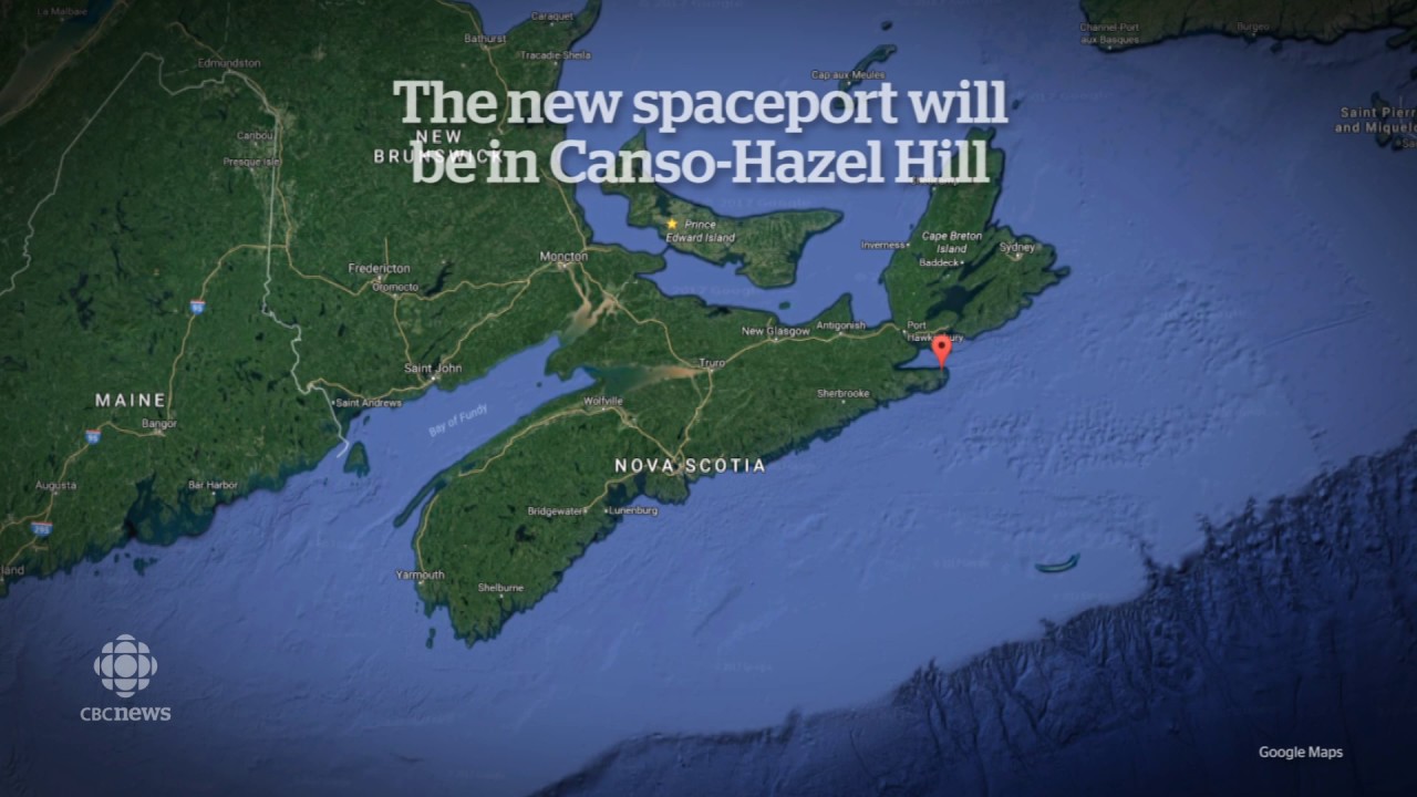 Rocket launch site coming to Canso, Nova Scotia - YouTube