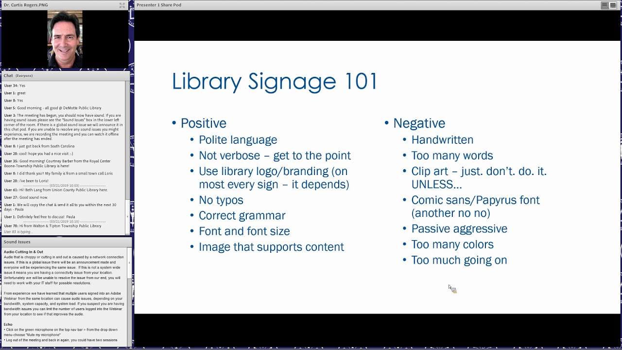 Step Up Your Library Signage 3-21-2019 - YouTube