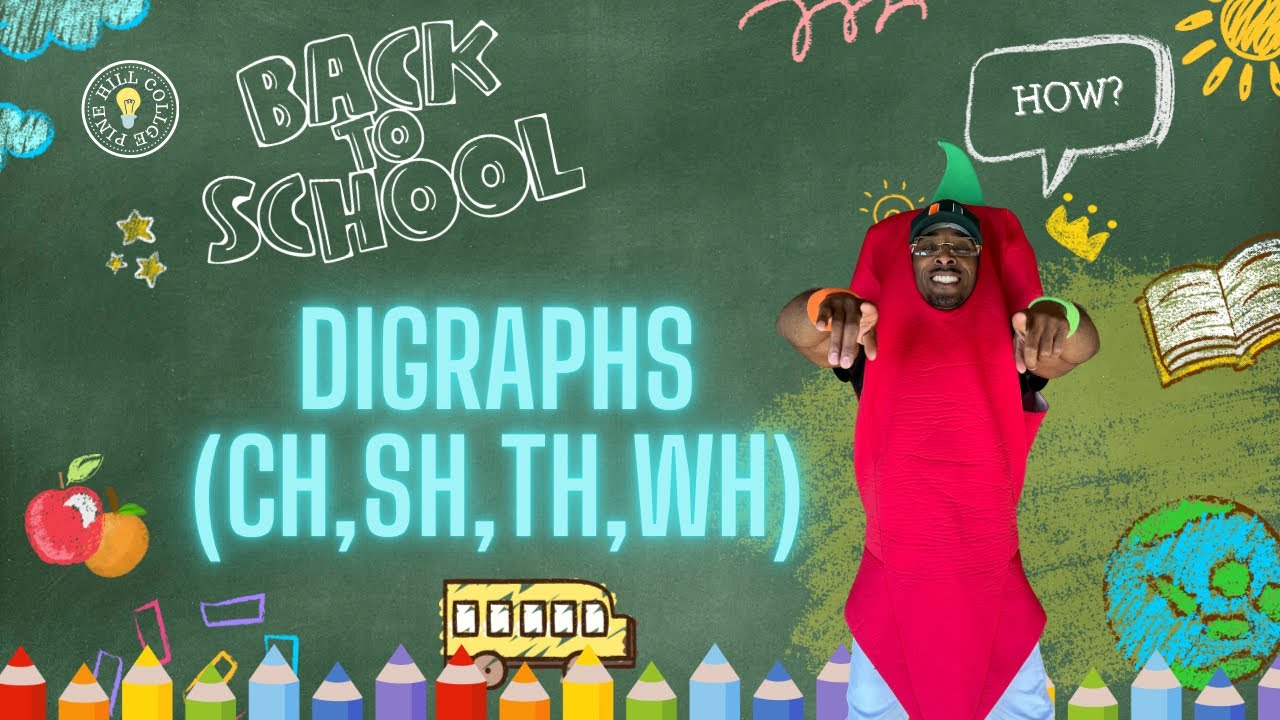 Digraphs | Phonic songs for children | Phonic Song | Jahri’s World | ch ...