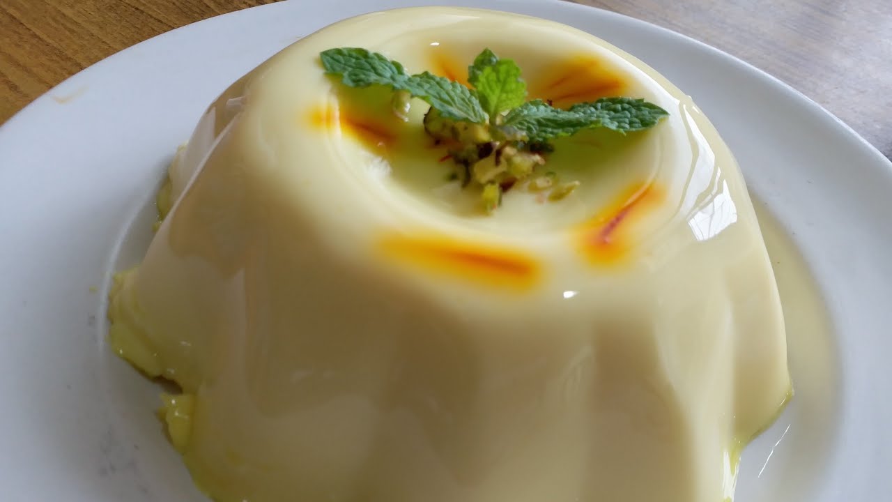 eggless pudding recipe|kesar pista pudding|eggless pudding recipe|agar ...