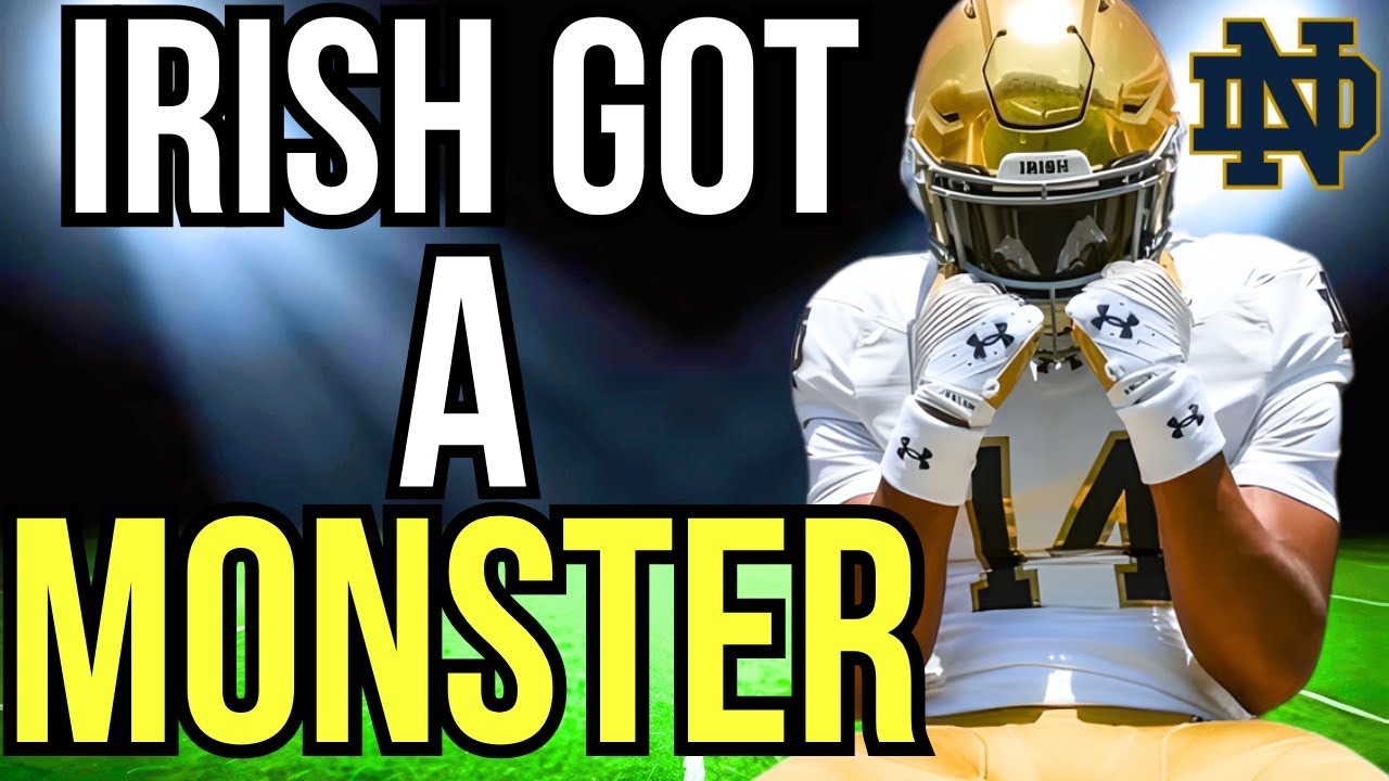 Rodney Dunham Is A MONSTER | 5⭐️ Notre Dame Fighting Irish EDGE Recruit ...
