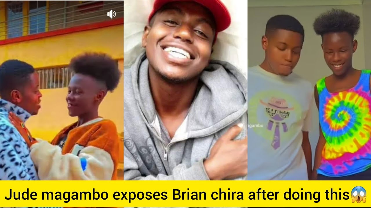 LGBTQ Member JUDE MAGAMBO Reveals this Deep Secret about BRIAN CHIRA😱u ...