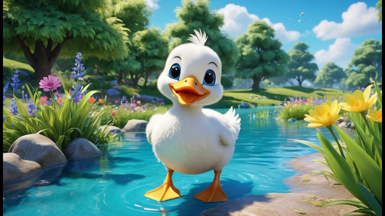 Baby Duck Quack Quack Quack | Fluffy Duckling Song for Kids | Fun Farm ...