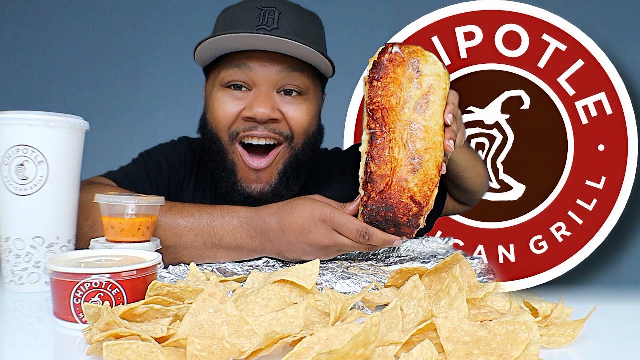Huge Grilled Cheese Burrito From Chipotle Mukbang | Flavasbydamedash ...