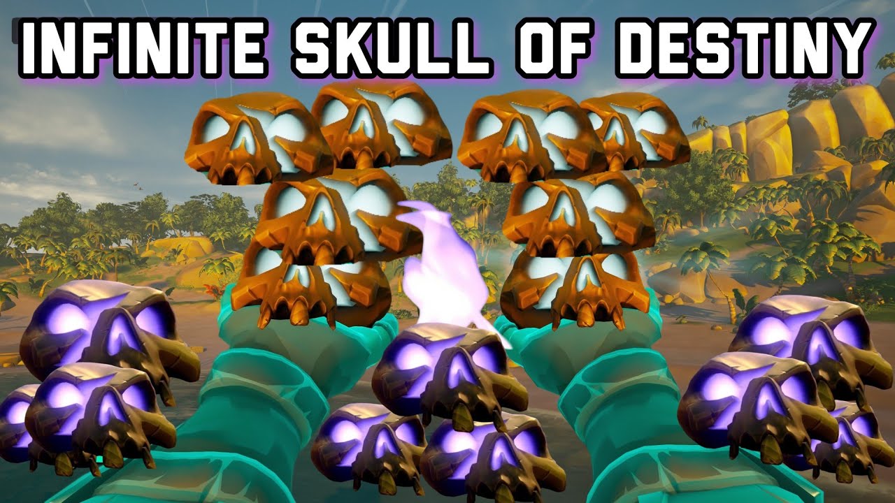 Infinite Skull Of Destiny Exploit | Season 17 Sea Of Thieves - YouTube
