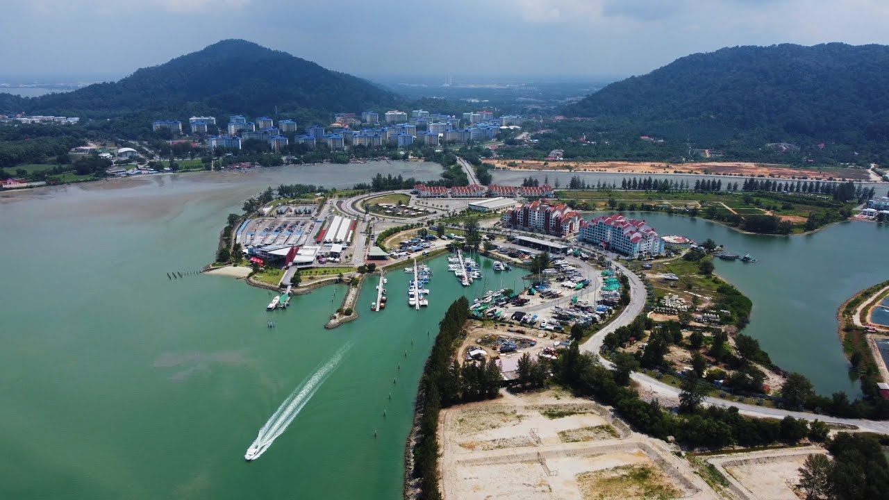 Pangkor Island and Marina Island Jetty Complex - YouTube