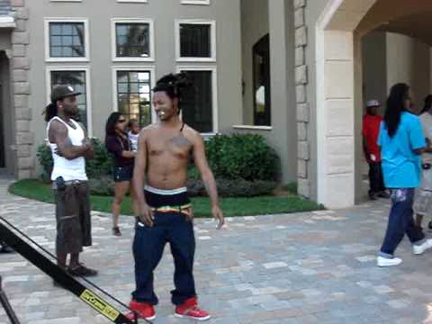ASANTE SAMUEL,PRETTY RICKY &SLICK EM AT G.U.N.S VIDEO SHOOT - YouTube