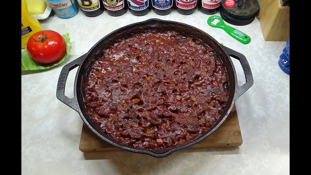 How To Make GB's Redneck Hillbilly BBQ Beans - YouTube