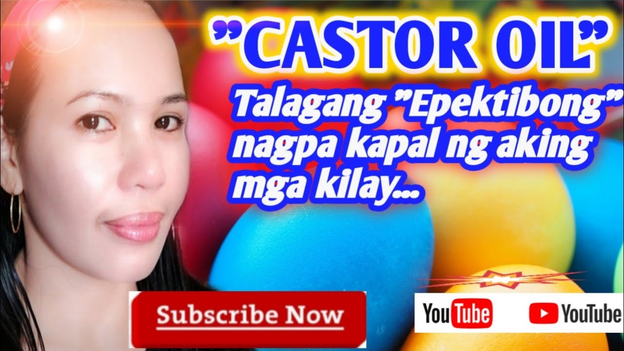 "CASTOR OIL" Talagang epektibong nag pa "kapal" ng aking kilay... - YouTube