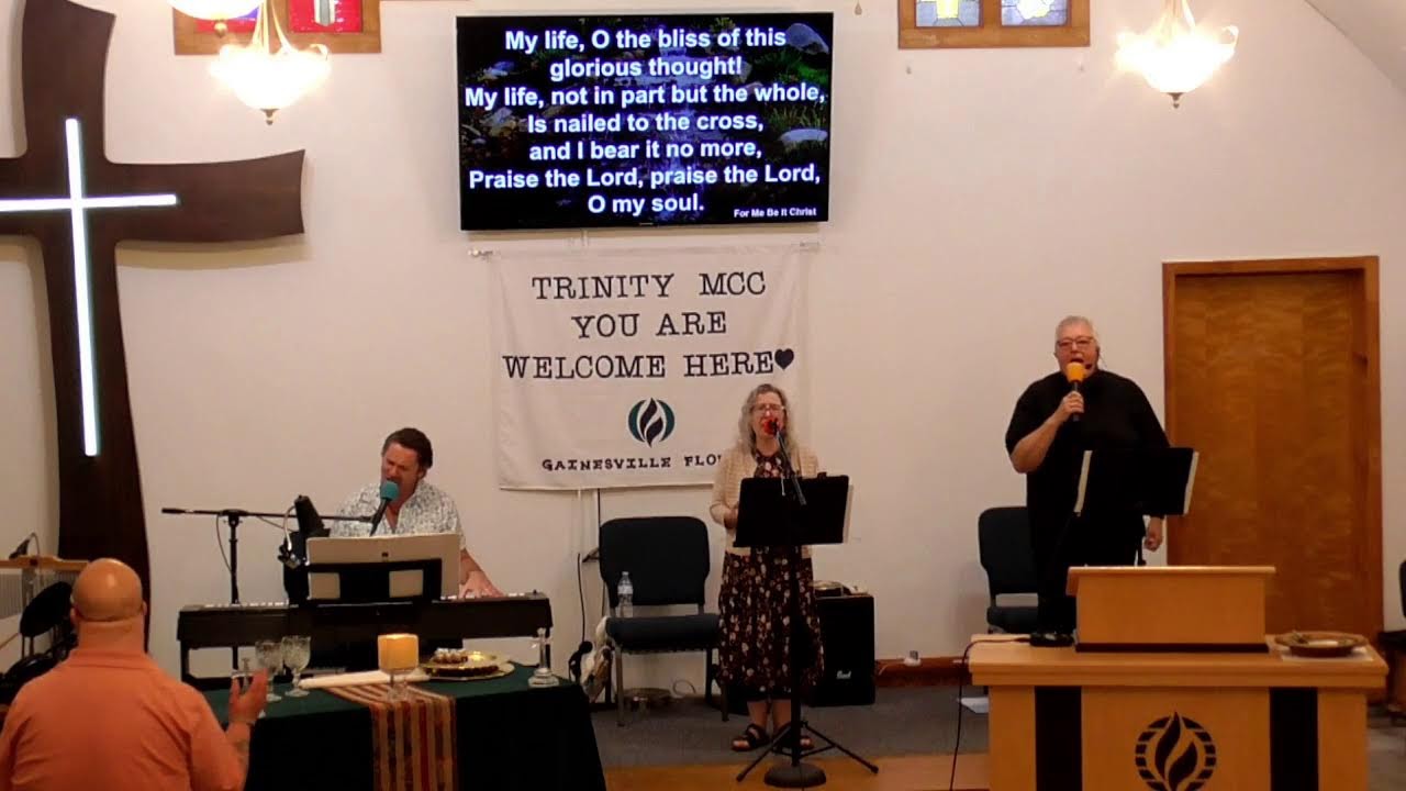 Welcome to Trinity MCC Worship 07/20/2025 - YouTube