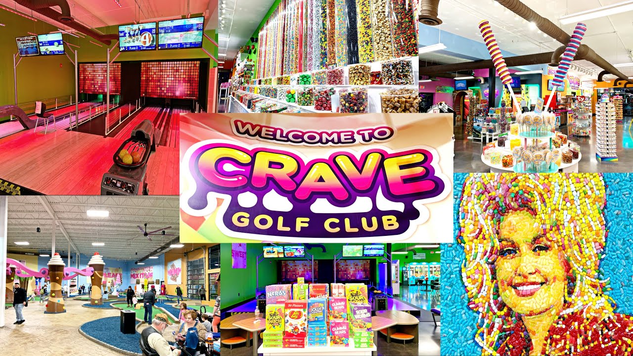 Crave Golf Club - Indoor Mini Golf Course - YouTube