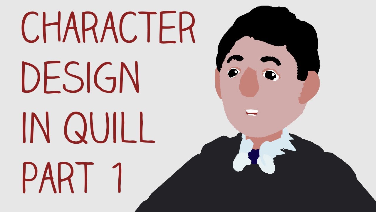 how to design a character for animation in Oculus Quill - YouTube