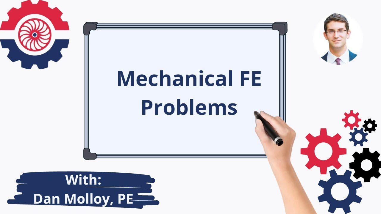 Mechanical FE Exam | Hydrostatic Pressure Problem: Solving Force on a ...