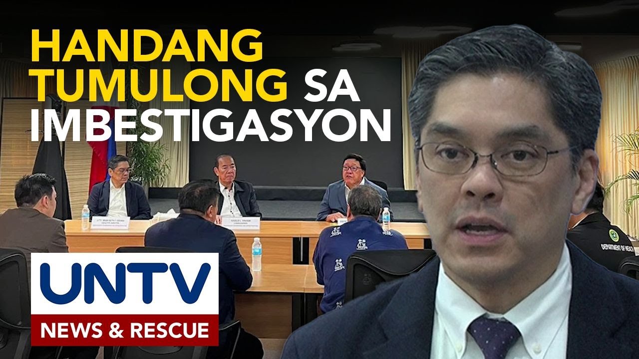 ICI, handang tumulong sa ginagawang imbestigasyon ng DOH — Atty. Hosaka ...