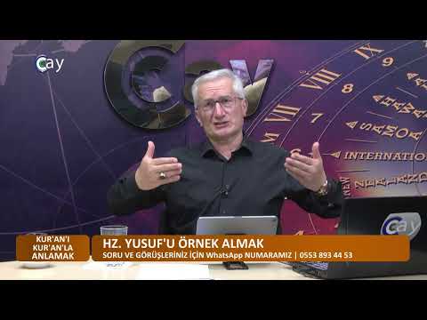12.06.2026 KUR'AN'I KUR'AN'LA ANLAMAK İSMAİL TOPRAK - HZ.YUSUF'U ÖRNEK ALMAK
