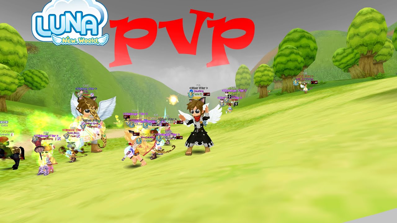 PvP Luna Online New World - YouTube