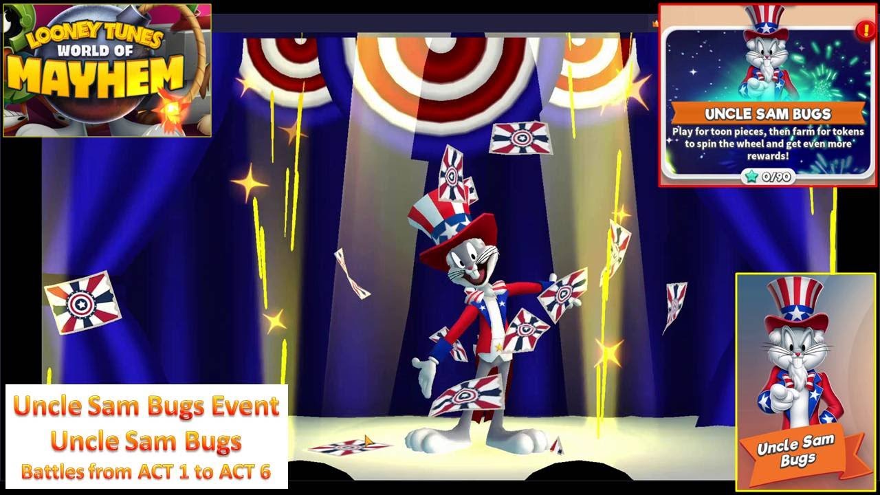 Looney Tunes World of Mayhem - Uncle Sam Bugs Event - Uncle Sam Bugs ...