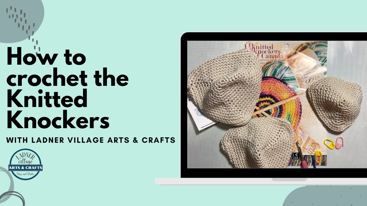 How to Crochet a Knitted Knocker - YouTube