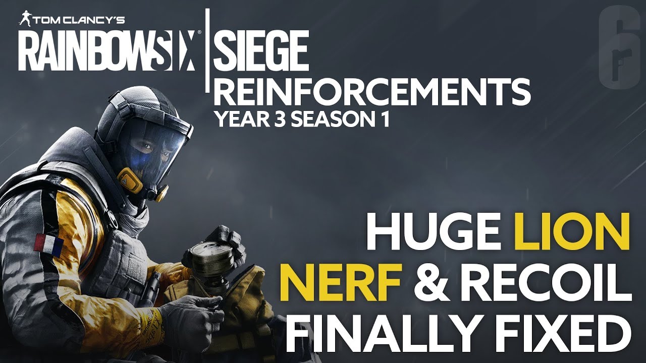 Lion nerf and recoil fixes coming soon | Rainbow Six Siege ...