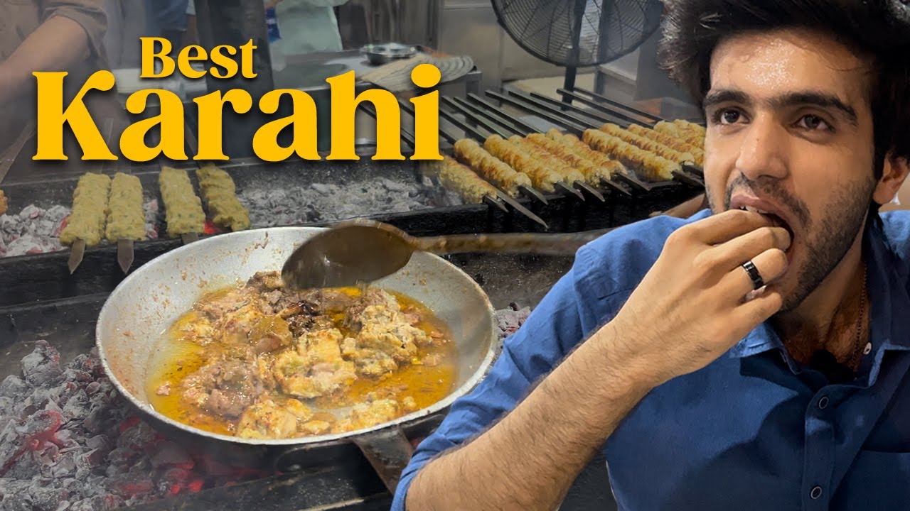 Ghaffar kabab House ki BBQ KARAHI 🔥 - YouTube