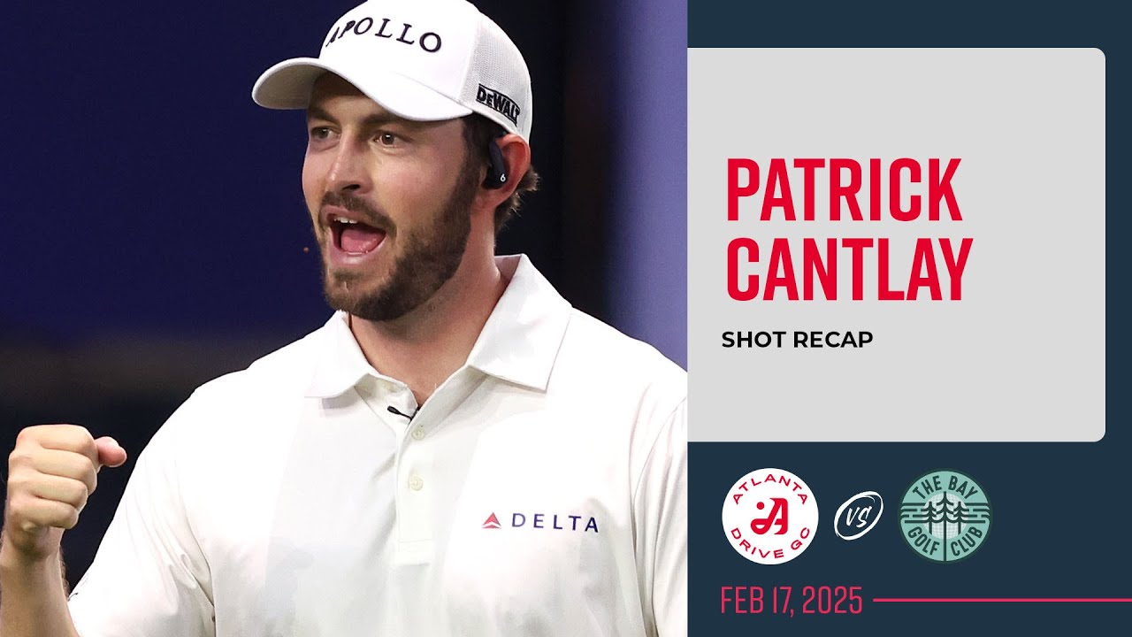 Patrick Cantlay | Atlanta Drive Golf Club | Shot Recap - YouTube