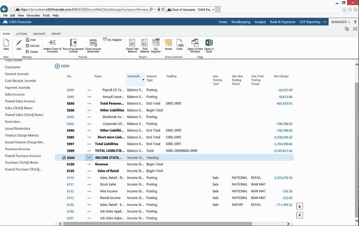 Financials for Office 365 - Lite Edition - Demo - YouTube