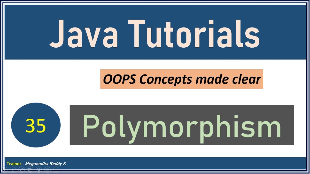 Java Tutorials Polymorphism 35 Youtube