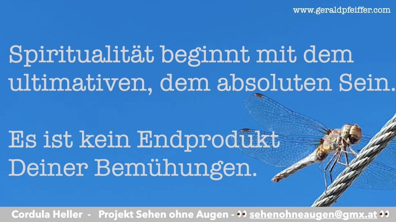 WER WIR WIRKLICH SIND ⭐️ Gerald Pfeiffer - YouTube