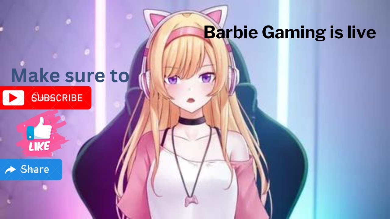 Join With Code And Play room Barbie Gaming Bgmi Live - YouTube