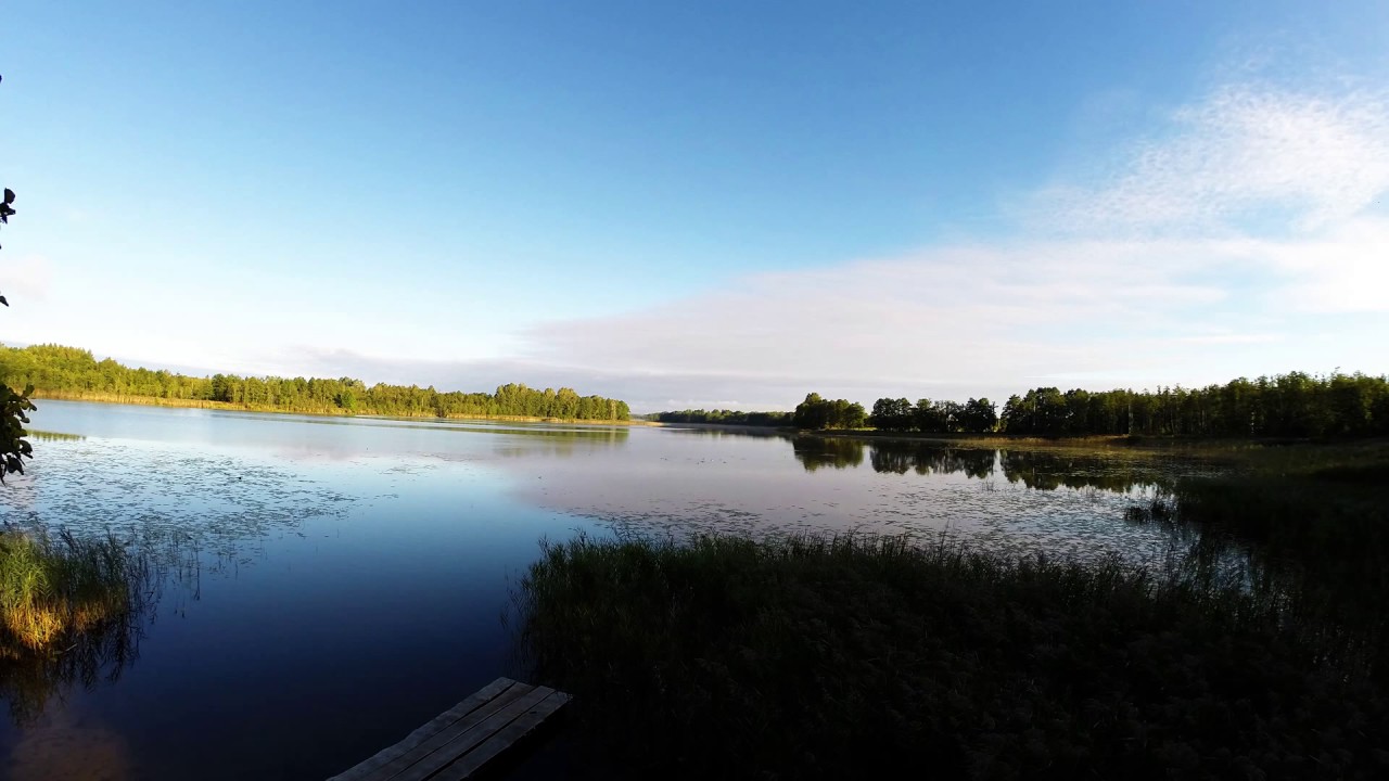 Ezeras lake time lapse 2016 - YouTube