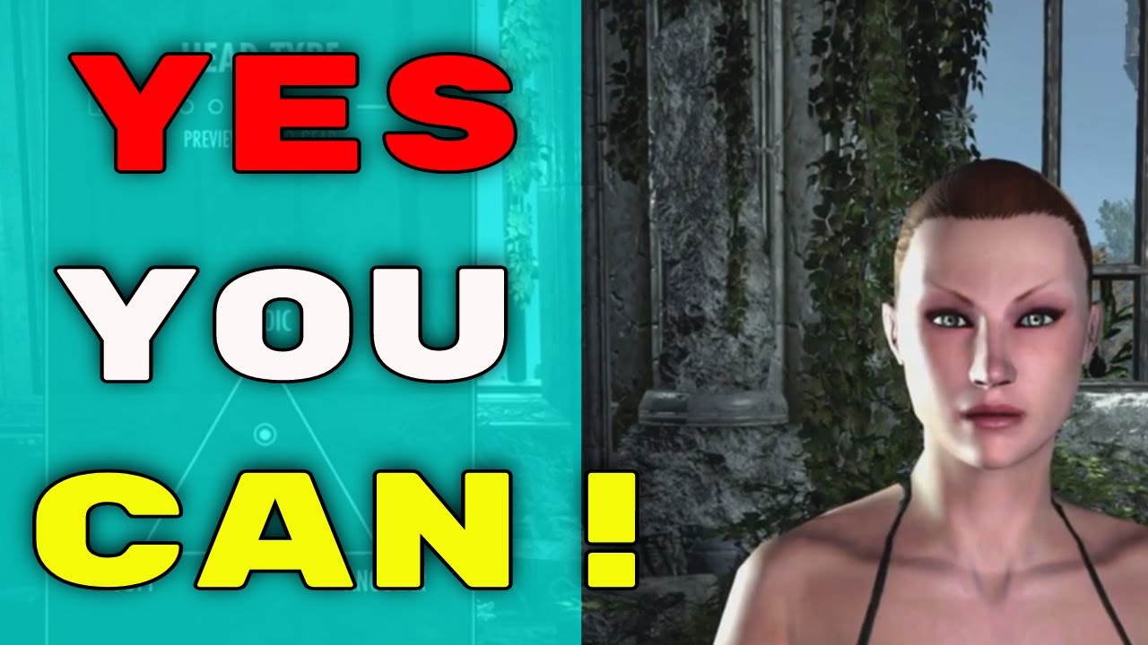 ESO How to Change Race Name Appearance Alliance PS4 /5 Xbox Or PC - YouTube