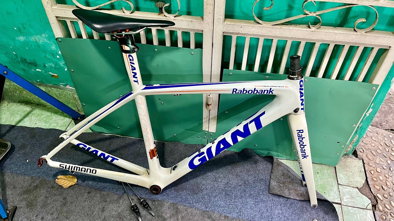 (Đã bán)SƯỜN GIANT TEAM RABOBANK FULL CARBON CỐT YÊN LIỀN SIZE XS 14tr ...