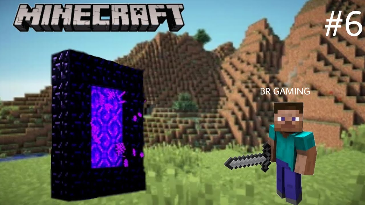 Minecraft (part 6) MAKING NEITHER PORTAL IN MINECRAFT HOW TO MAKE ...
