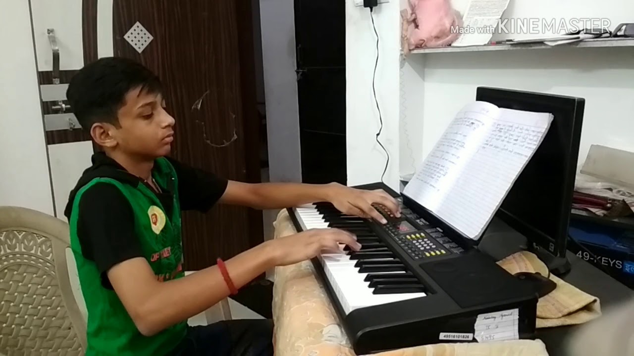 Dhan dhan rajasthan piano cover by Nishchay Agarwal - YouTube