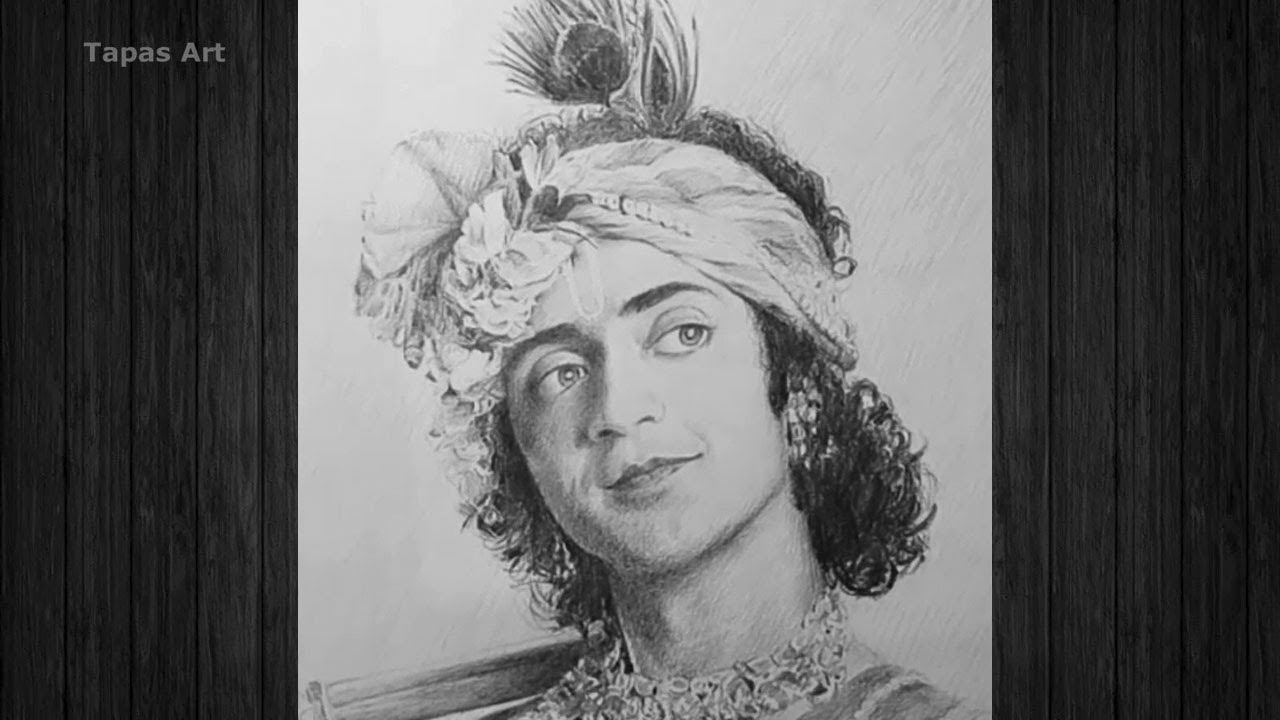 sumedh mudgalkar sketch | radha krishna serial | drawing sumedh ...