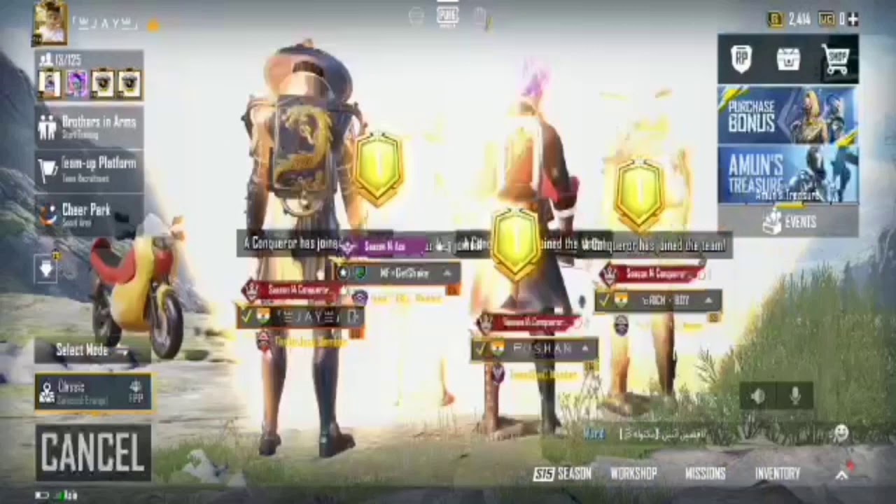 Conqueror entry status part 2 - YouTube