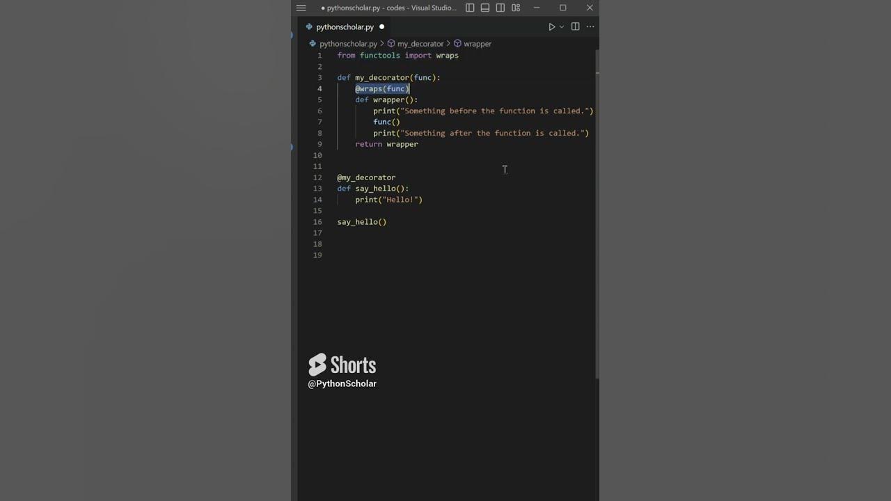 Python Decorators Can Do That Python Pythonprogramming Pythonforbeginners Youtube 