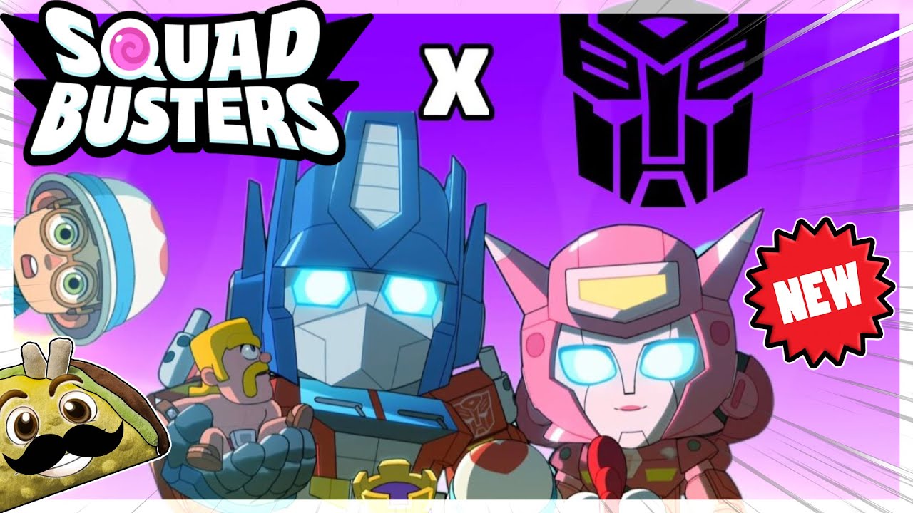 NOUA *COLABORARE* Squad Busters x Transformers ! - YouTube