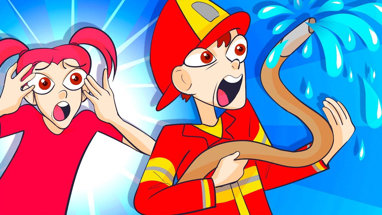 Firefighters Song for Kids | Nomad Kids Cartoon Kids Songs 1 Hour - YouTube